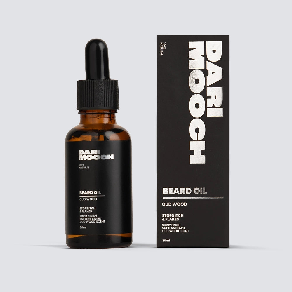 Oud Wood Beard Oil | Premium Men's Grooming by Dari Mooch