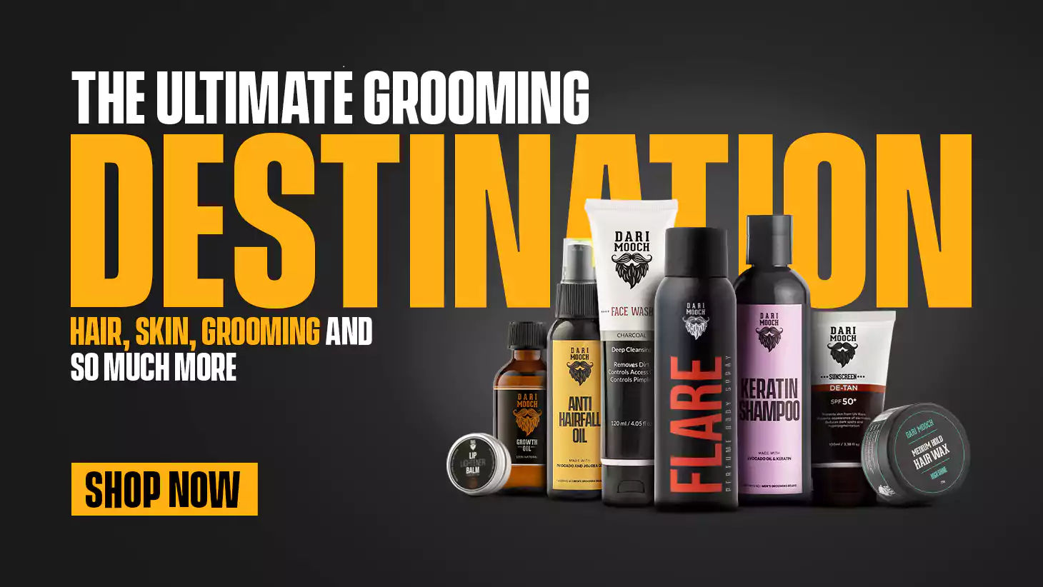 Dari Mooch | Pakistan's 1 Men's Grooming Brand